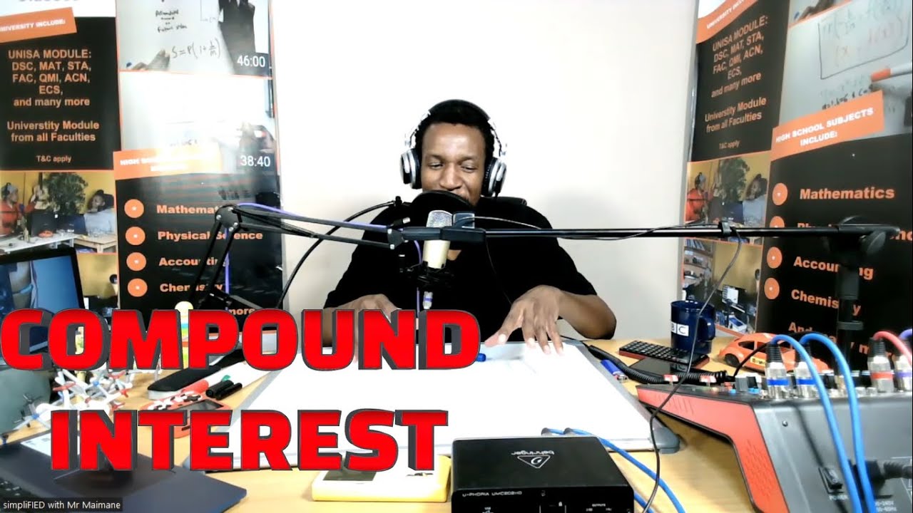 FINANCIAL MATHEMATICS, COMPOUND INTEREST, COMPOUNDING PERIOD, PRESENT ...