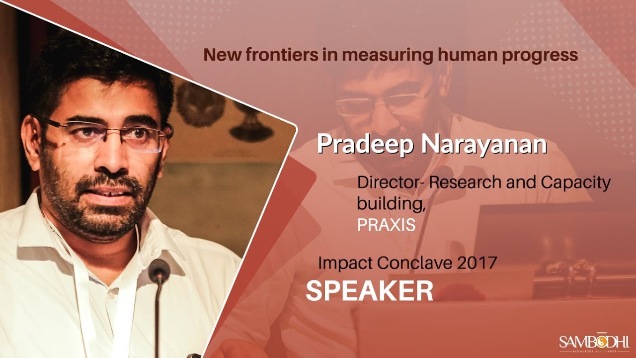New frontiers in measuring human progress | Pradeep Narayanan - YouTube