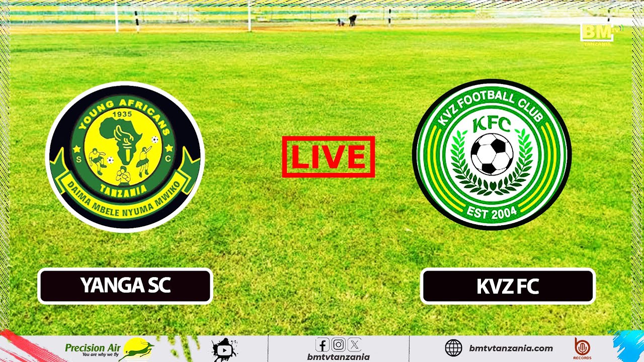🔴#LIVE: YANGA SC VS KVZ FC MAPINDUZI CUP 2026 - YouTube