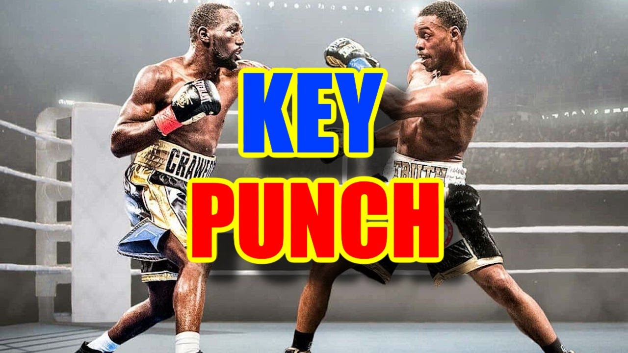 Spence vs Crawford - KEY PUNCHES - YouTube