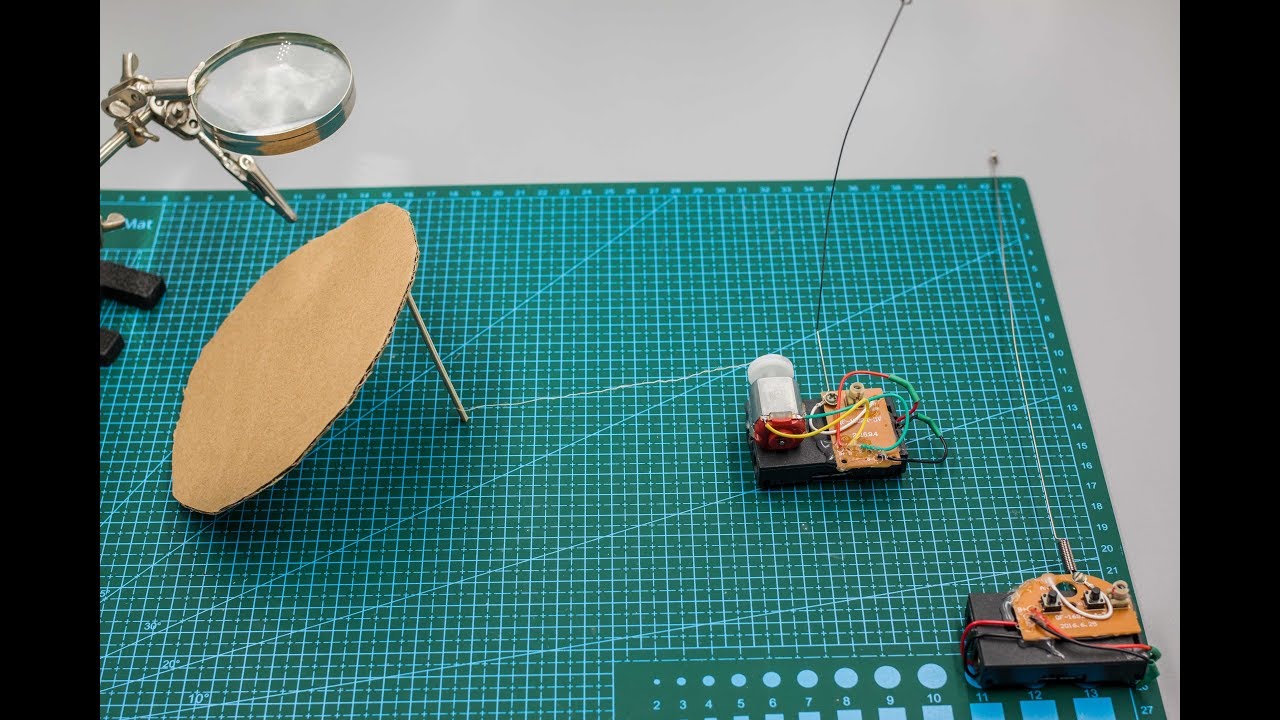 How to make a wireless remote control bird trap - YouTube