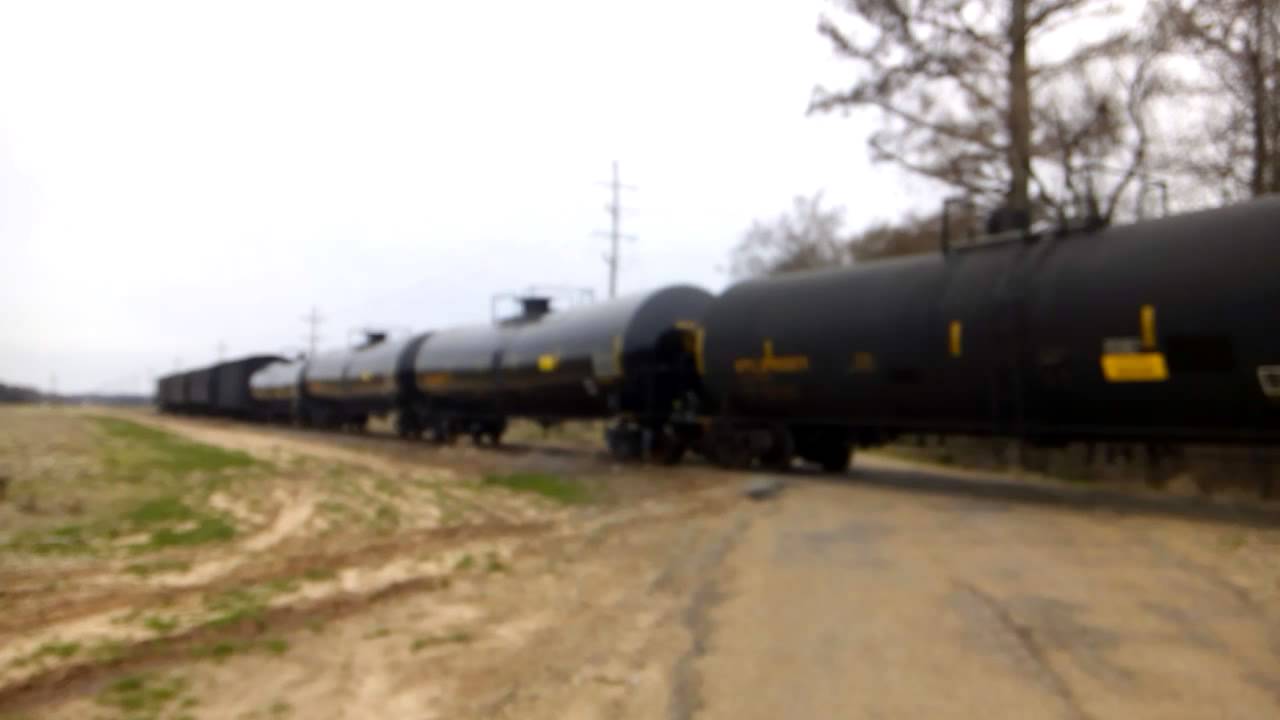 Arcadia railroad in bunkie Louisiana - YouTube