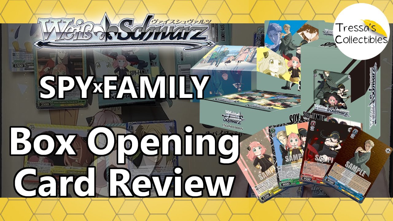 Spy x Family - Box Opening & Card Review [Weiss Schwarz TCG] - YouTube