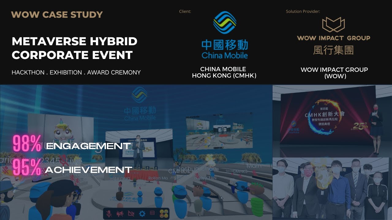 Hackathon | Corporate Event | WOW Metaverse Hybrid Event Solution - YouTube