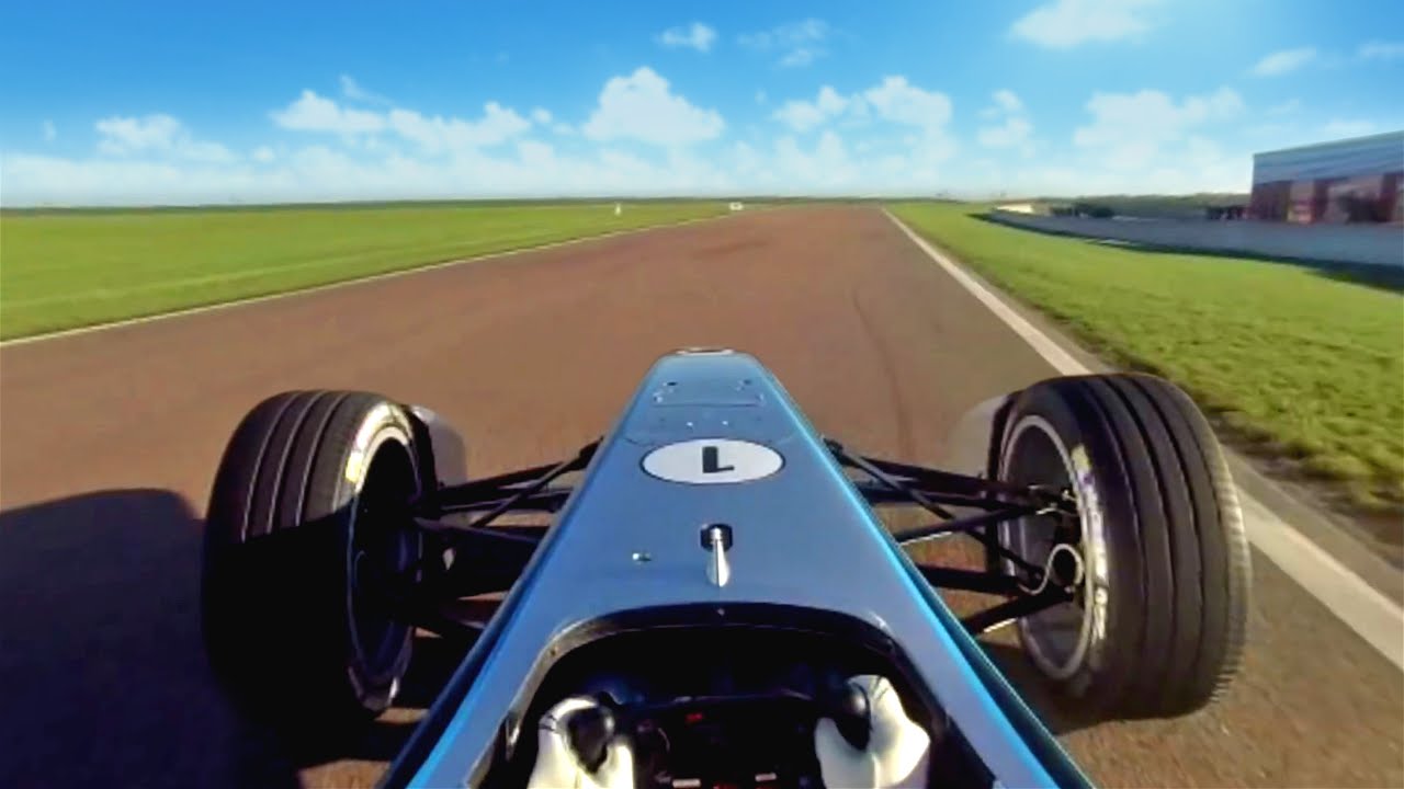 The First Formula E Car - Test Debut - YouTube