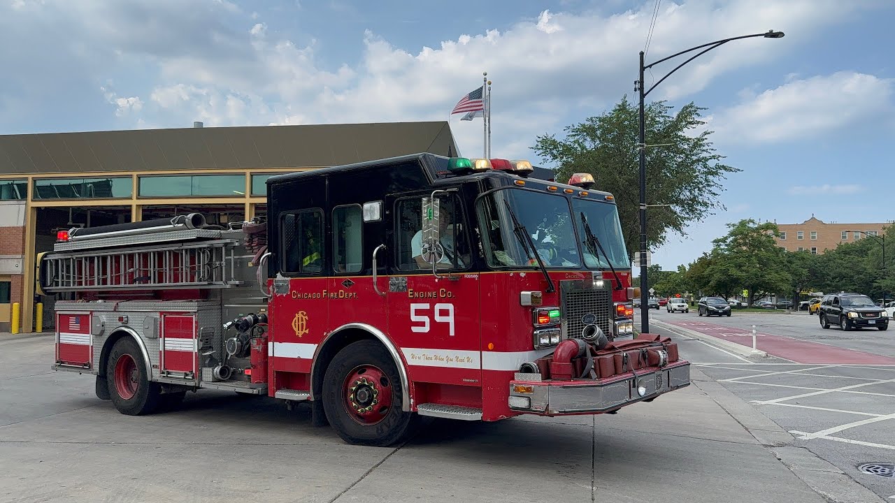 chicago fire department Engine 70/59 (Spare) Truck 47 (Spare) Battalion ...