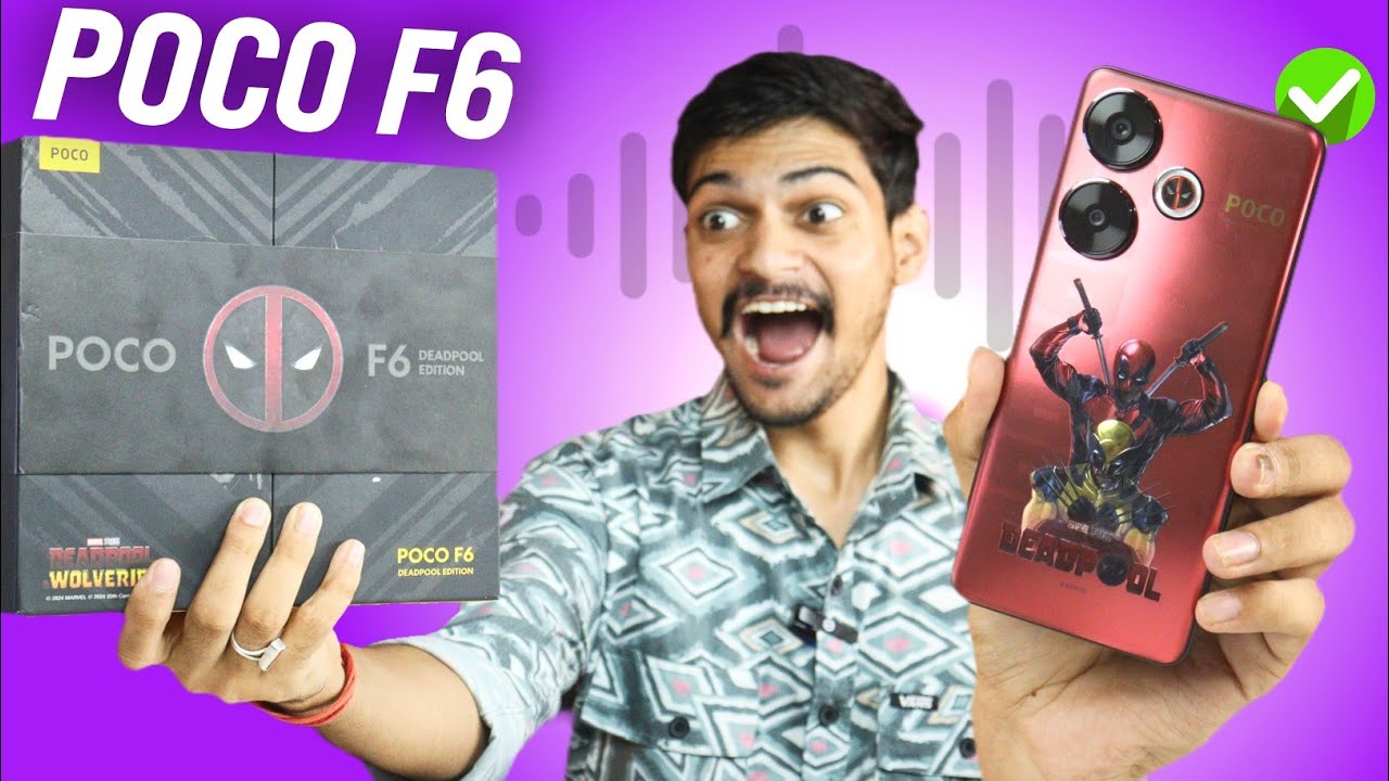 Poco F6 DEADPOOL EDITION Unboxing & Review After 8 Days - YouTube