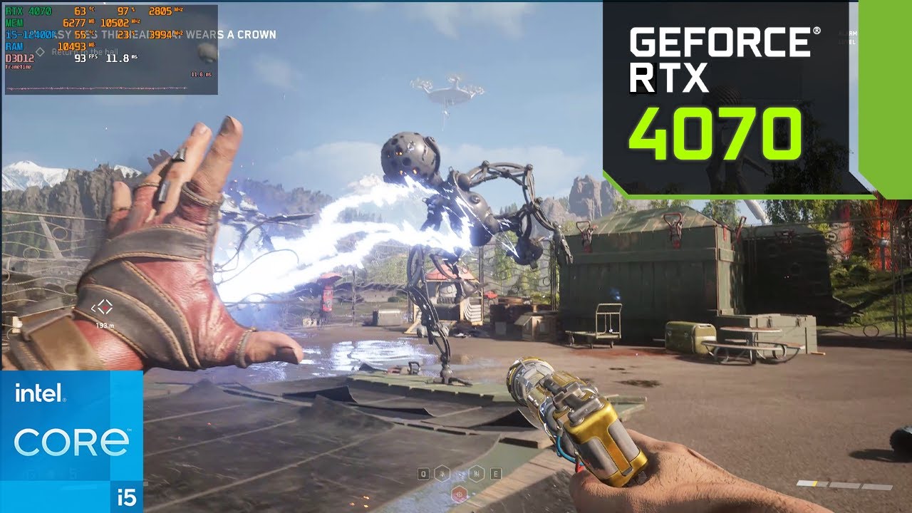 Atomic Heart : RTX 4070 12GB : 2K Ultra Graphics - YouTube