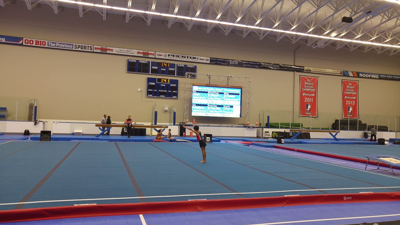 Canada Level 1 Gymnastics Floor Routine - YouTube