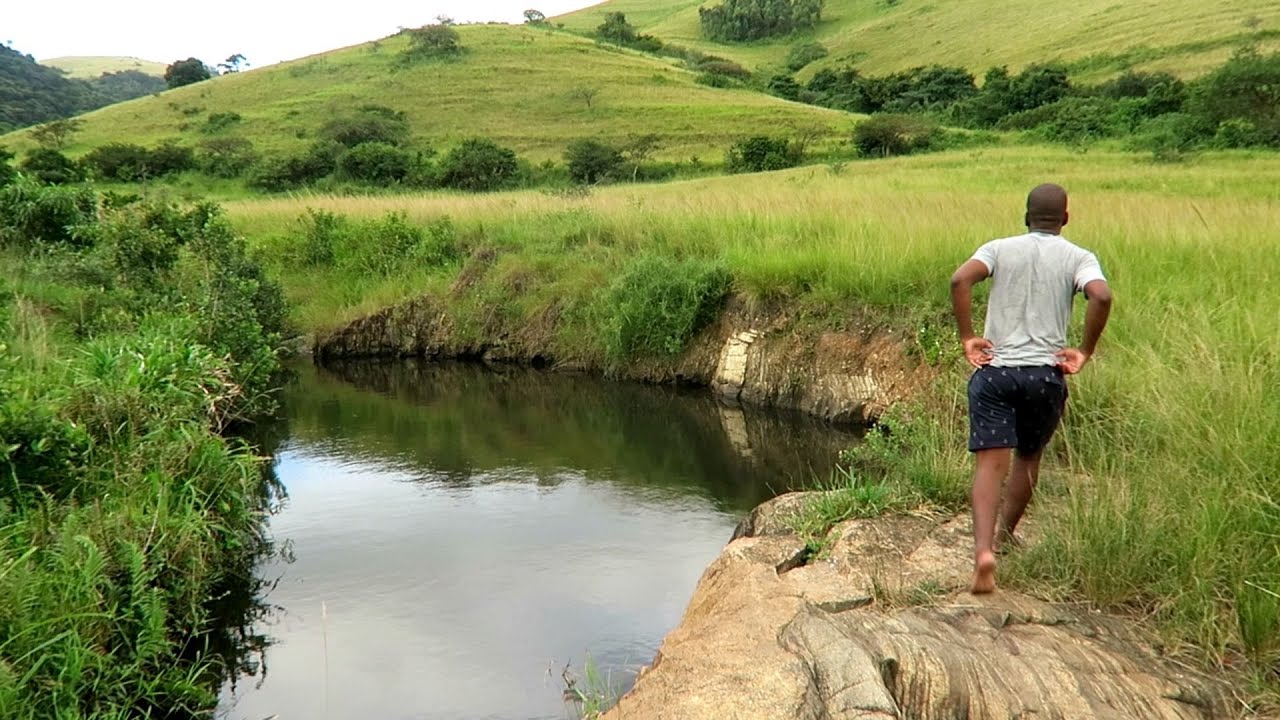 A Day In The Life Of A Village Boy In South Africa (Going To The River ...