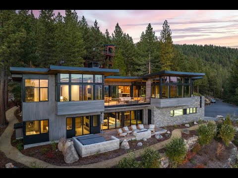 Exceptional Mountain Modern Panoramic Lake View Estate | Sierra Sotheby ...