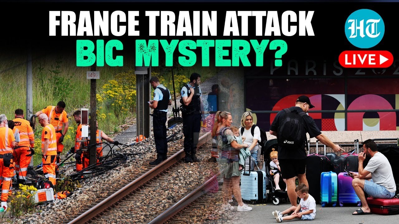 LIVE | France Train Attack Amid Olympics: Who Did It & Why - What's ...
