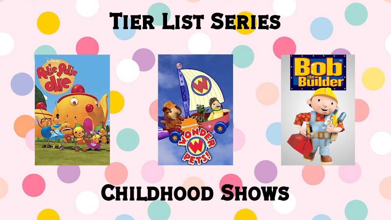 Tier List Series: Childhood Shows - YouTube