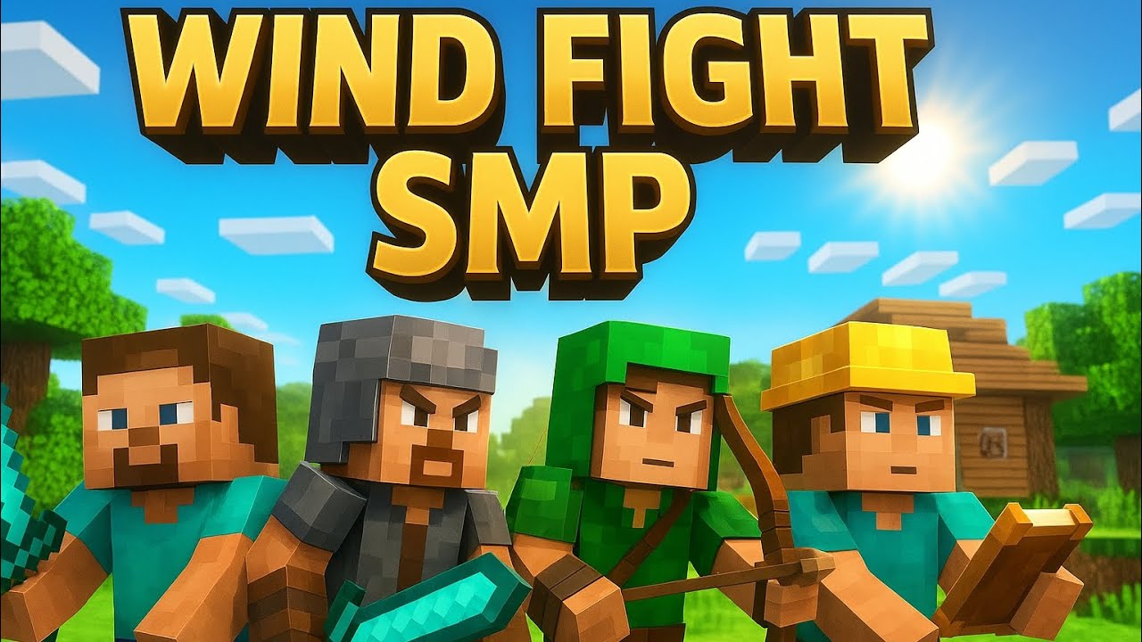 New Minecraft SMP | server | Wind fight SMP | how to join SMP |# ...
