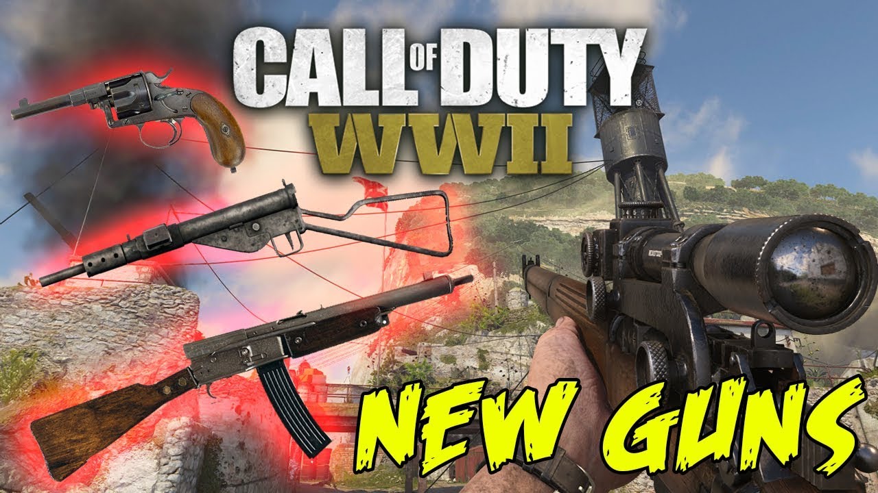 COD WW2 (NEWS!) - LEAKED DLC GUNS AND SUPPLY DROPS - YouTube