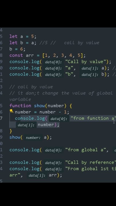 👍understanding Call By Value And Call By Reference In Javascript - Youtube