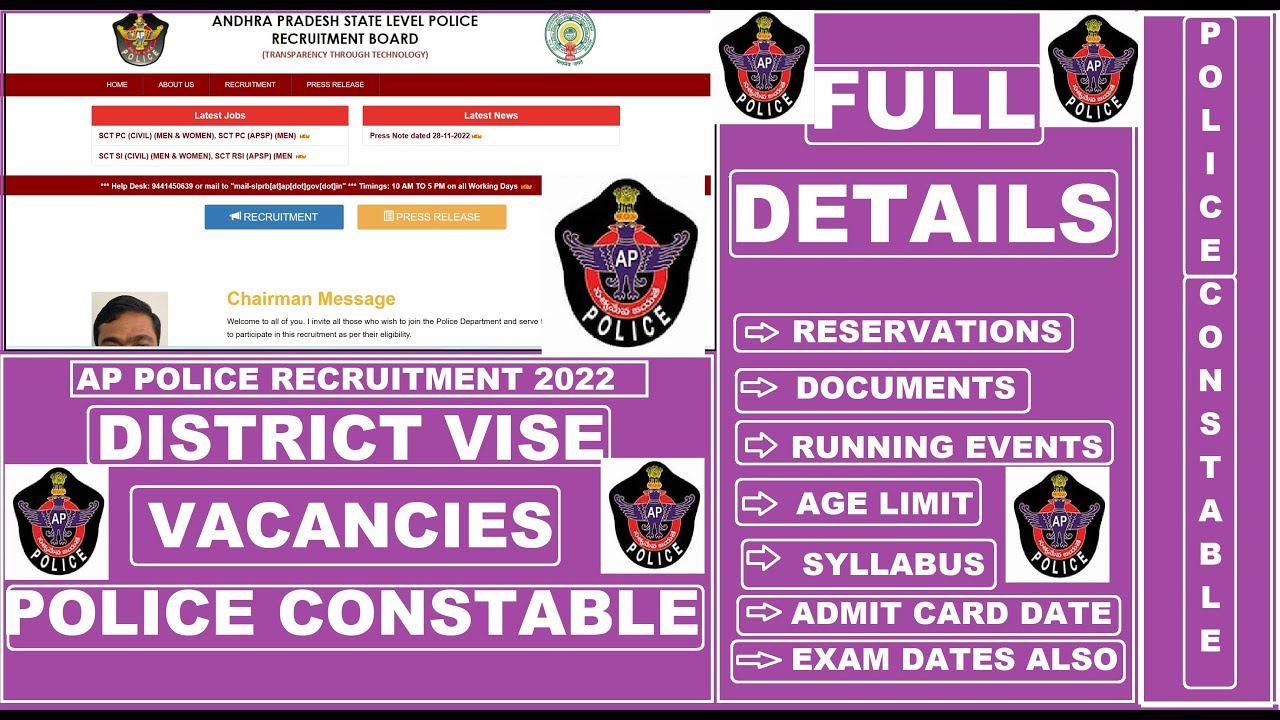 AP POLICE CONSTABLE NOTIFICATION 2022-23 - YouTube