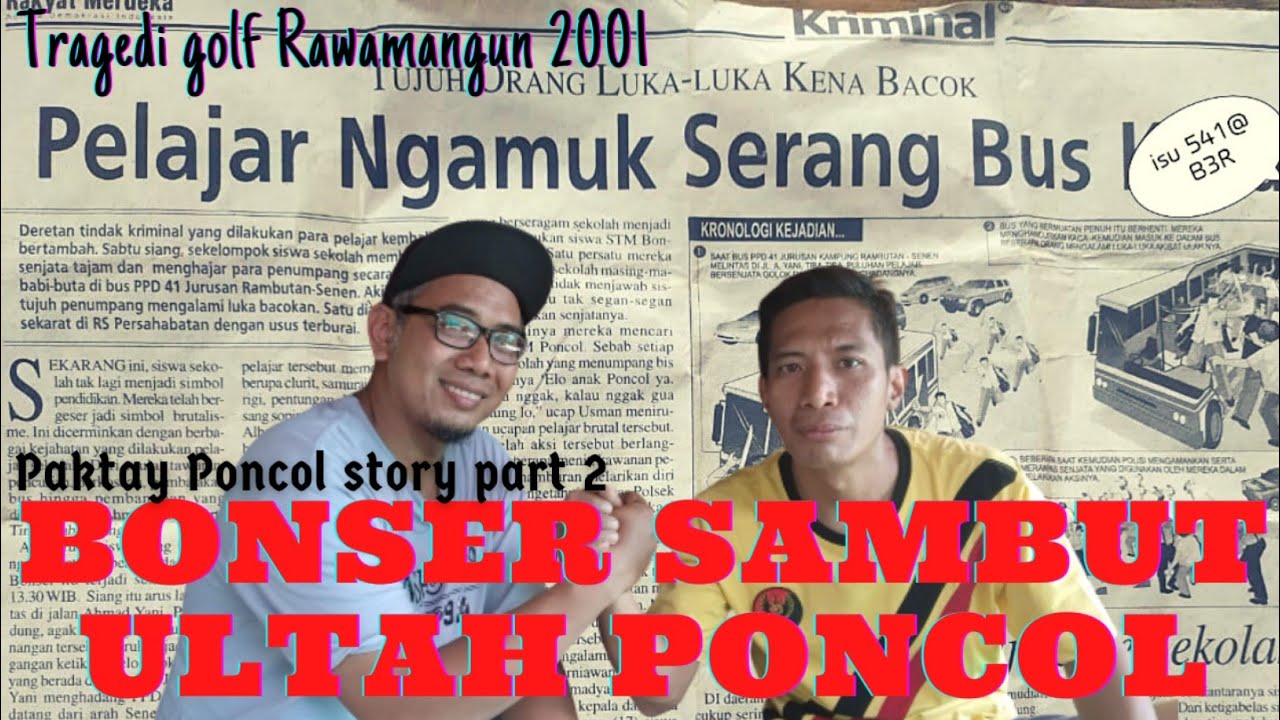 BONSER SAMBUT ULTAH PONCOL || STORY ANAK STM PART 2 - YouTube