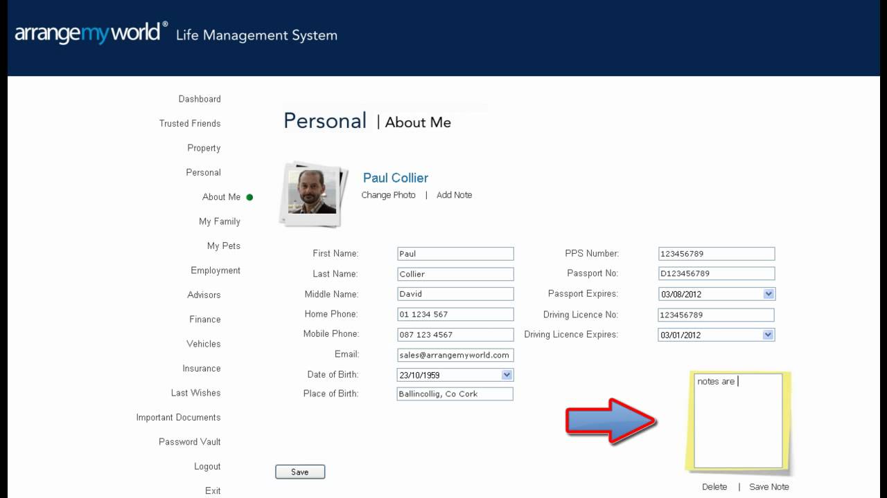 How to Update your Personal Details - YouTube