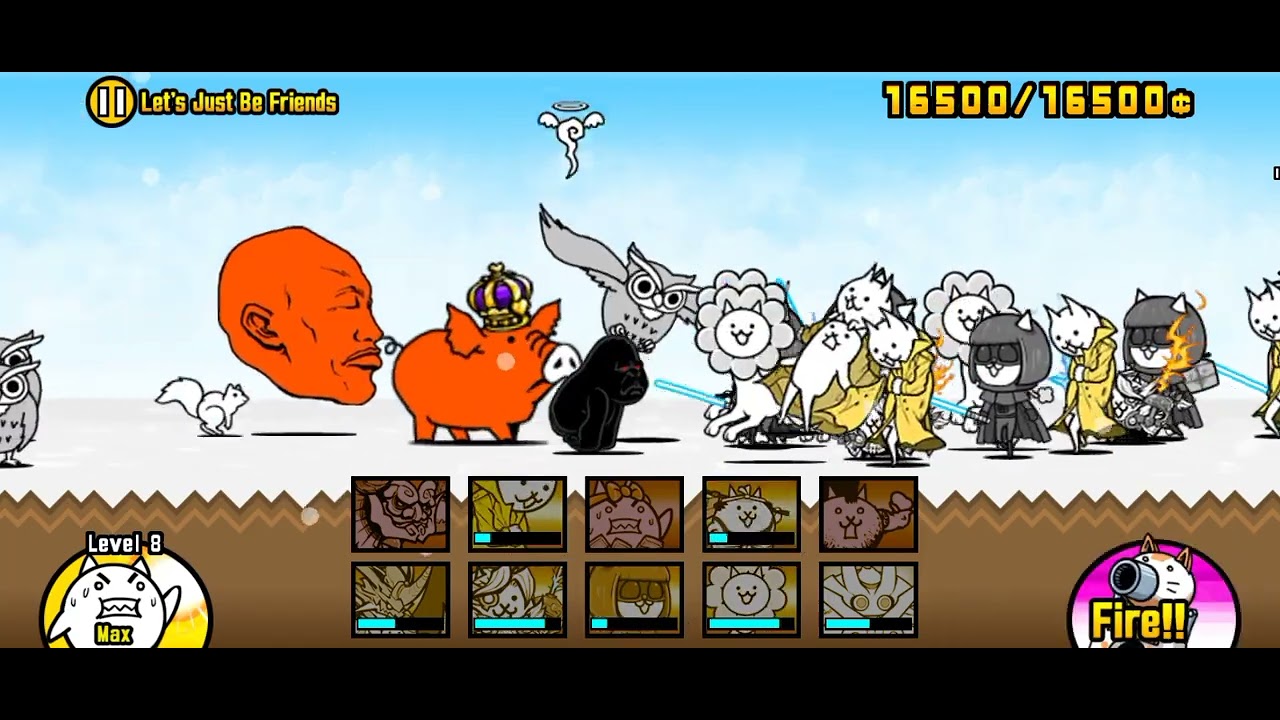 The Battle Cats, Love Is Sickness stage walkthrough - YouTube