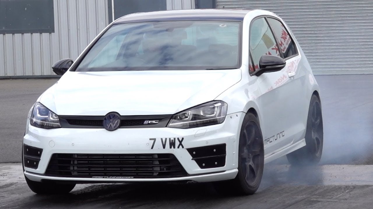 RS3 POWERED GOLF R IN FULL STREET SETUP - 9.75 @ 155mph - YouTube