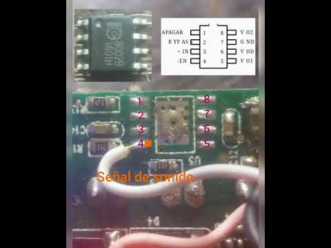 ic 8002B amplificador de 3w adaptar modulo - YouTube