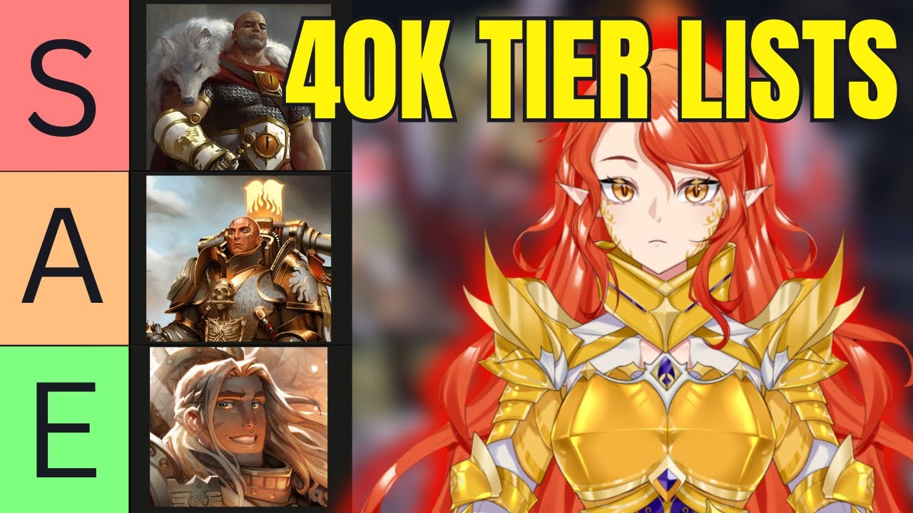 40k Tier Lists with Warhammer Vtuber - YouTube