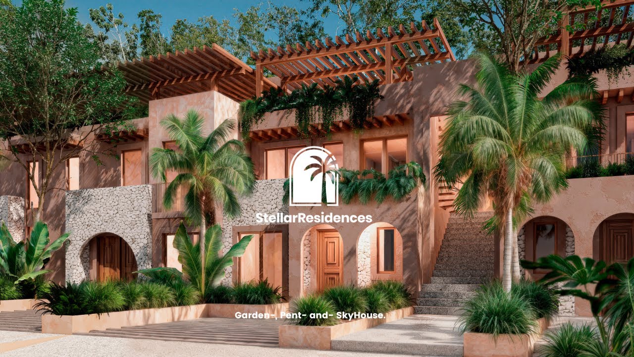 StellarResidence Tulum – Garden, Pent & SkyHouse | Drone Tour en ...