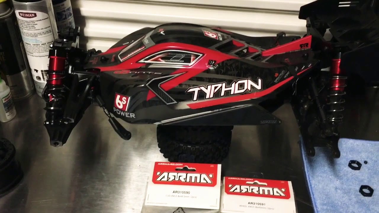 HOW TO: Truggify ARRMA Typhon Truggy Trugify Truggify 6S - Part 1 - YouTube