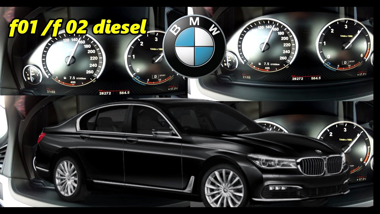 BMW F01/F02 Diesel Engines (2008-2015) Acceleration Battle - YouTube