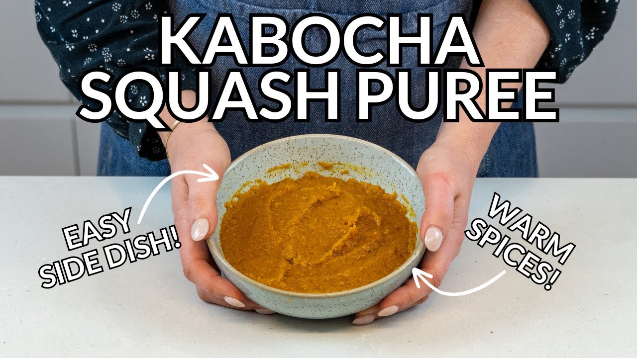 Easy Kabocha Squash Puree Recipe (Perfect for the Holidays!) - YouTube