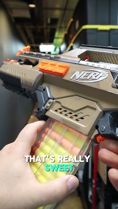 Modified Nerf Rapidstrike - YouTube