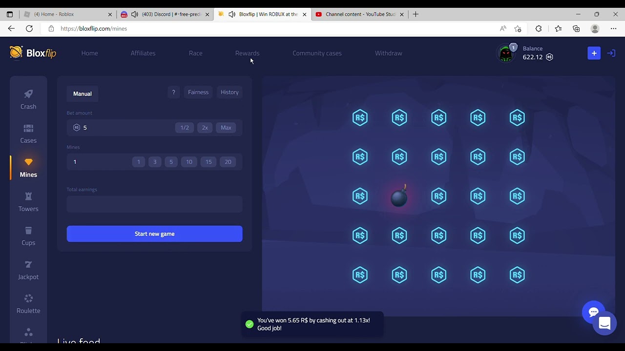 Best FREE Bloxflip Predictor 100K DAILY (link in description) - YouTube