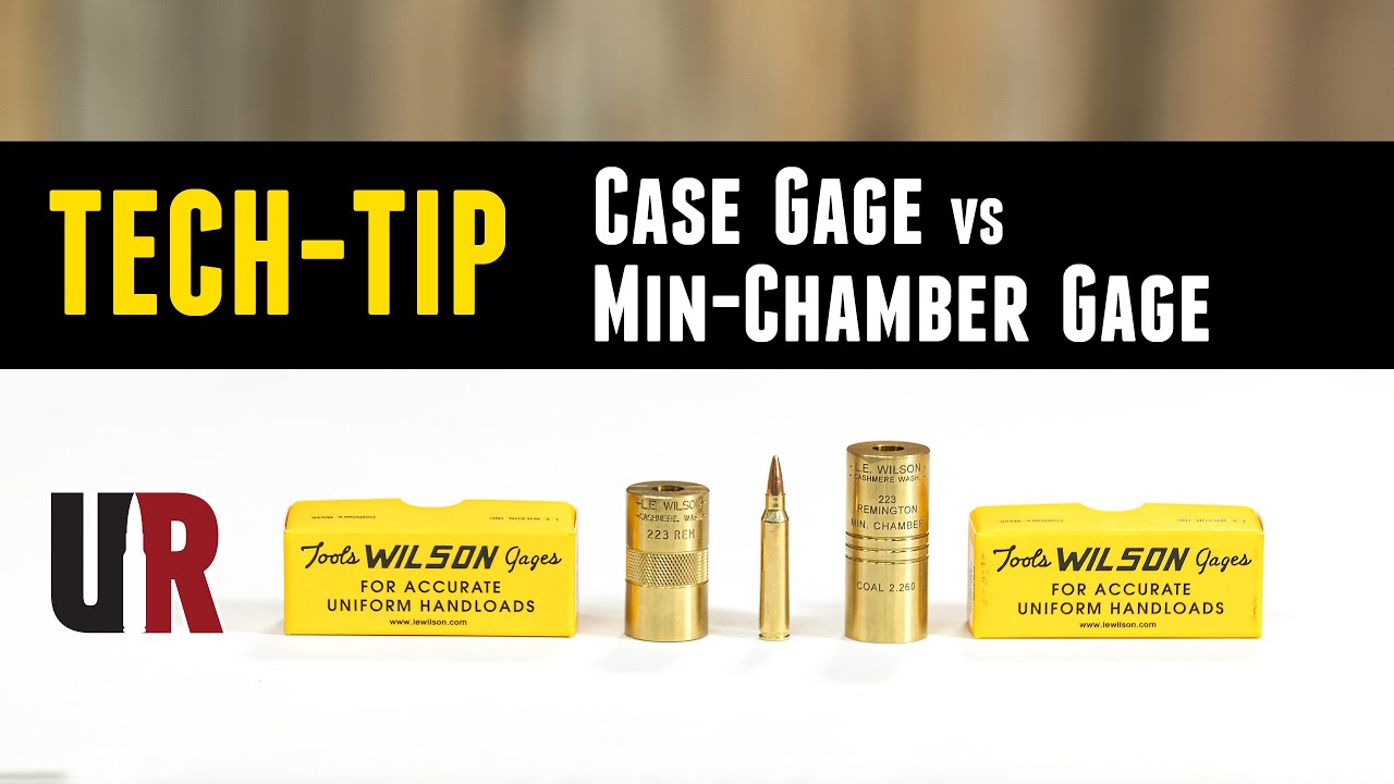 TECH TIP: Case Gauge -vs- Min Dimension Gauge - YouTube