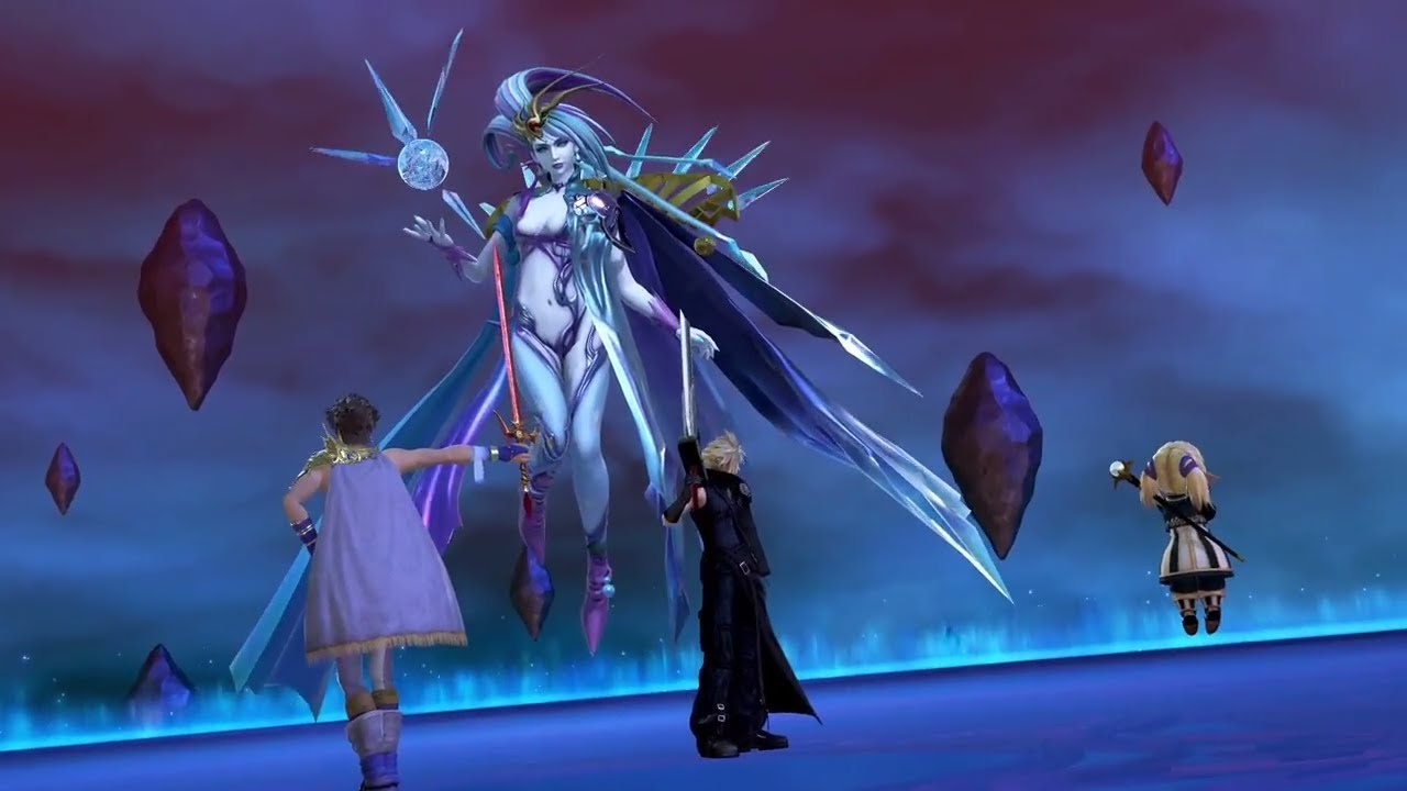 Dissidia Final Fantasy NT [JPN] Story - Event 21 / Boss Shiva - YouTube