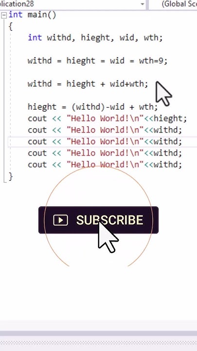 Select Multi Words Shortcut In C Cpp Coding Code Cppprogramming Cplusplus 