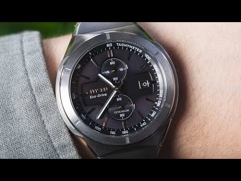 Citizen’s Eco-Drive “Armor” Super Titanium CA7058-55E - YouTube