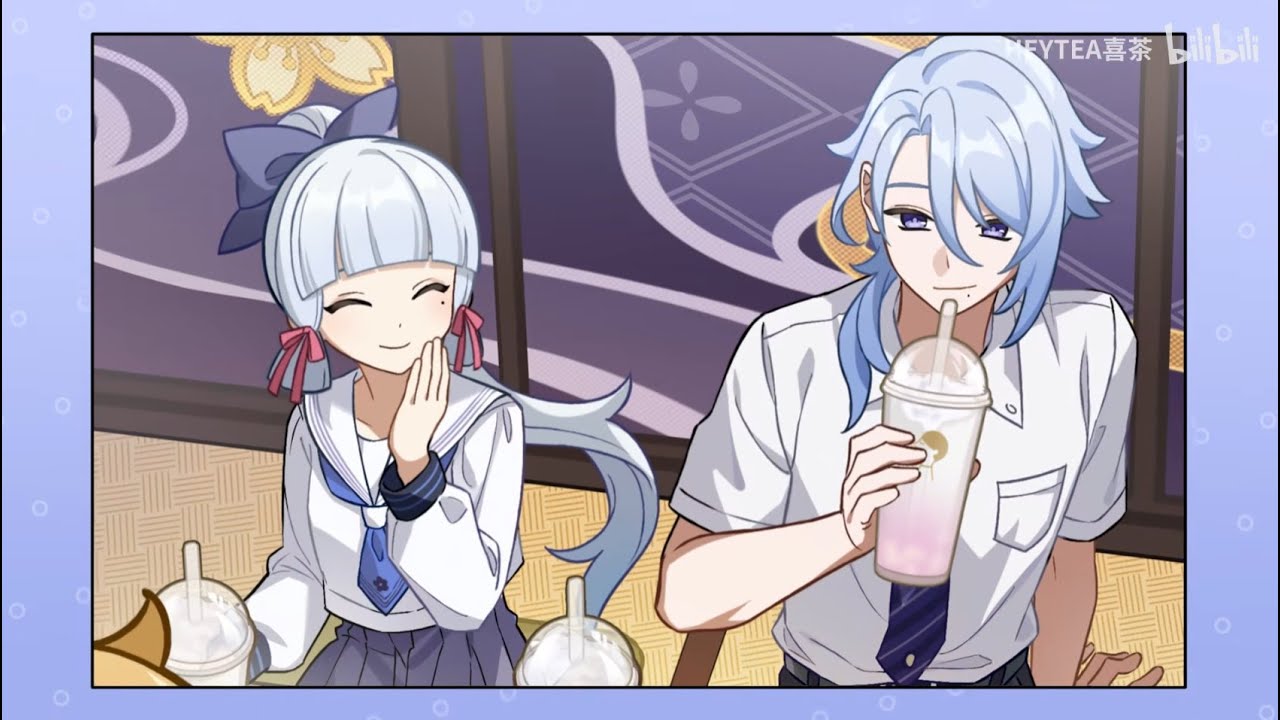 Genshin Impact x HEYTEA Collaboration Comic - YouTube