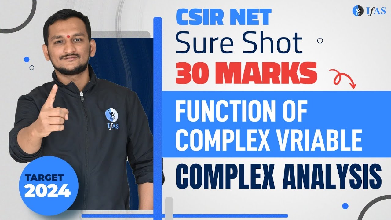 Function Of Complex Variable Complex Analysis Csir Net June 2024