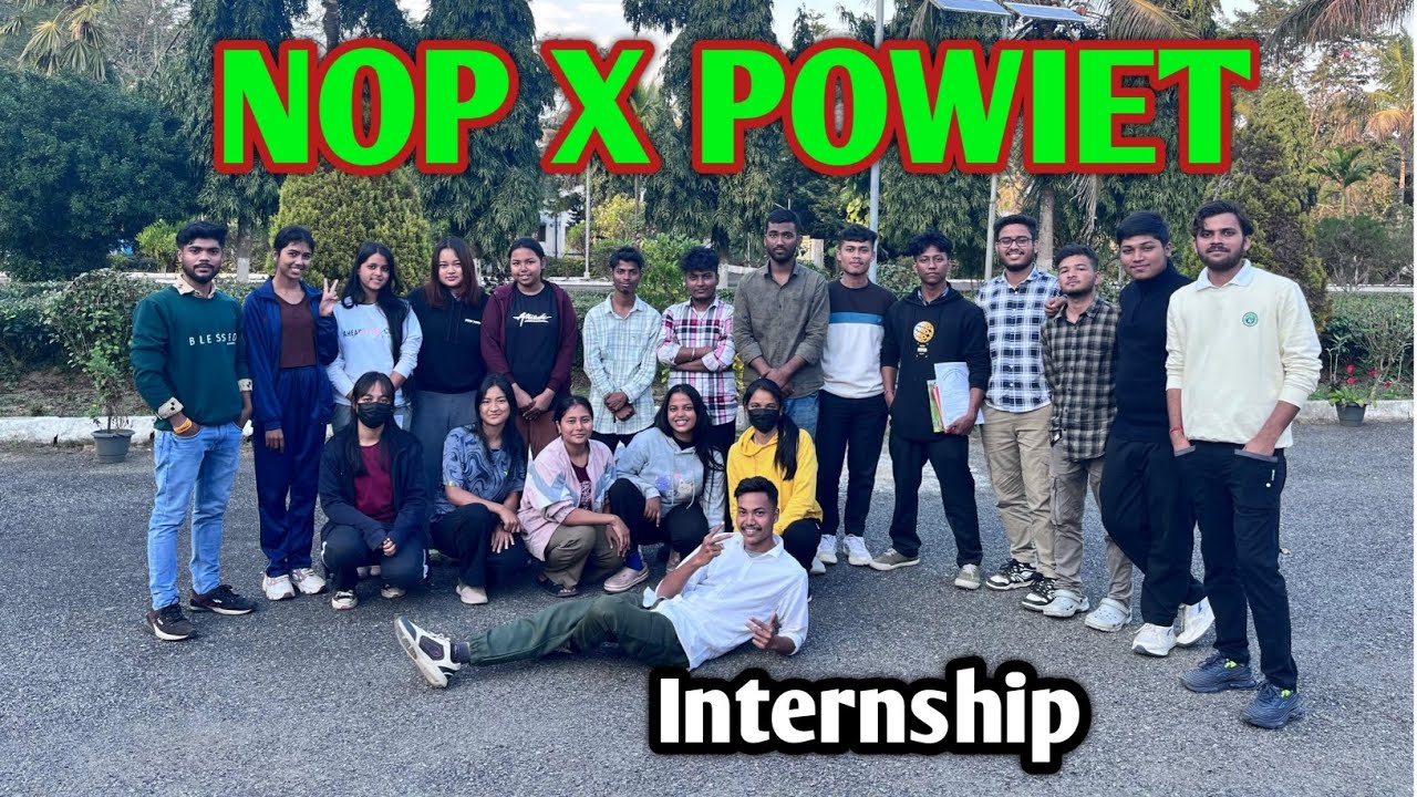 NOP and POWIET Internship in Bishwanath Farm machinery 2025 🎉 // Agri ...