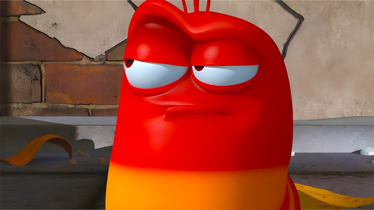 DAY IN THE LIFE OF RED! 😆 🤩 | LARVA | WildBrain Kids - YouTube