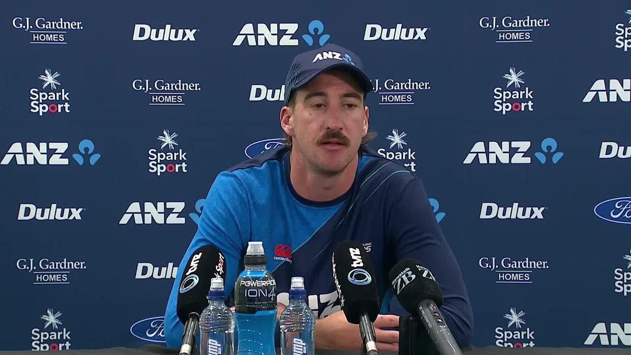 Blair Tickner Press Conference | BLACKCAPS v Sri Lanka | 1st Test, Day ...