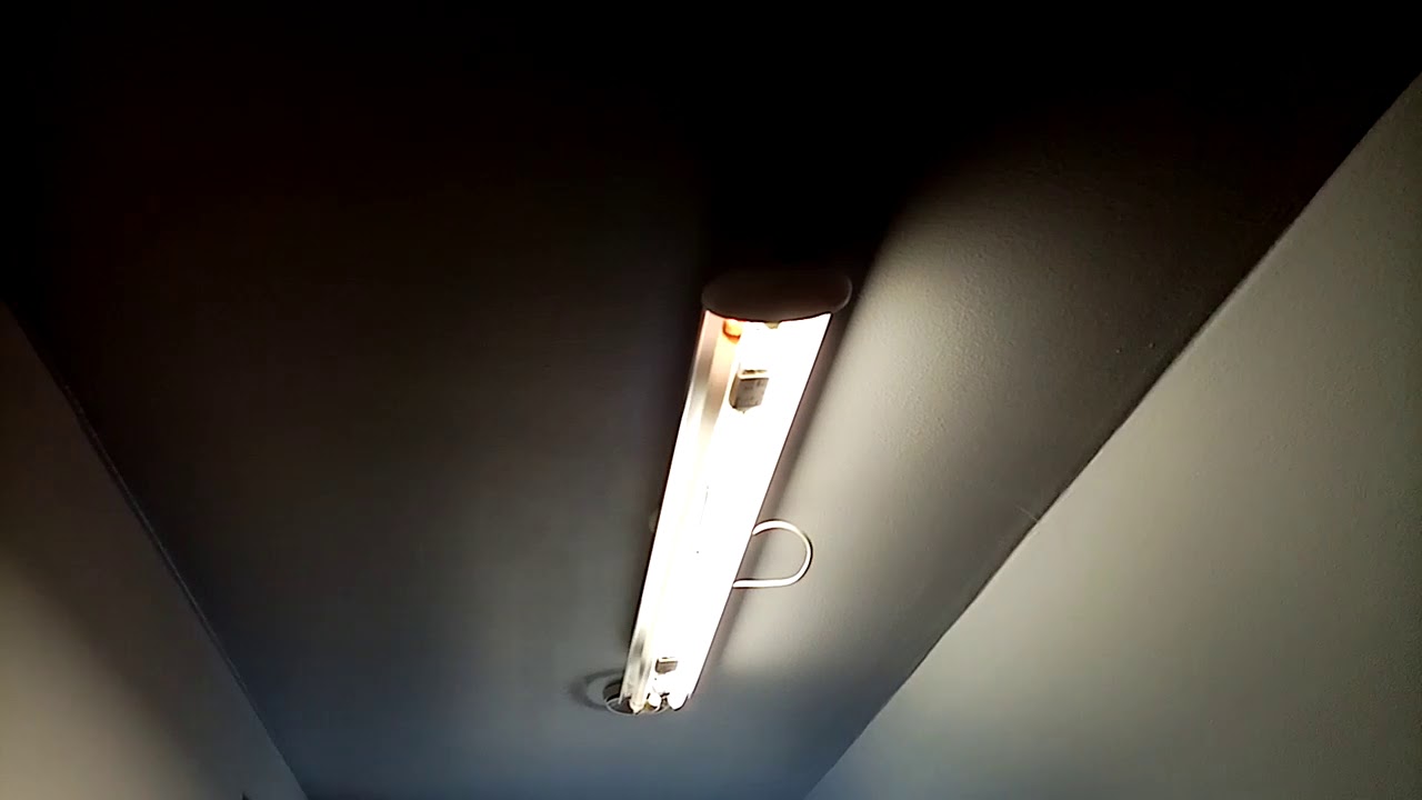Osram ST171 on EOL fluorescent tube - YouTube