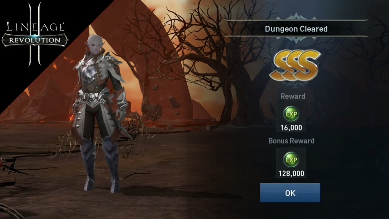 Lineage 2 Revolution - Exp Dungeon Normal Mode - YouTube