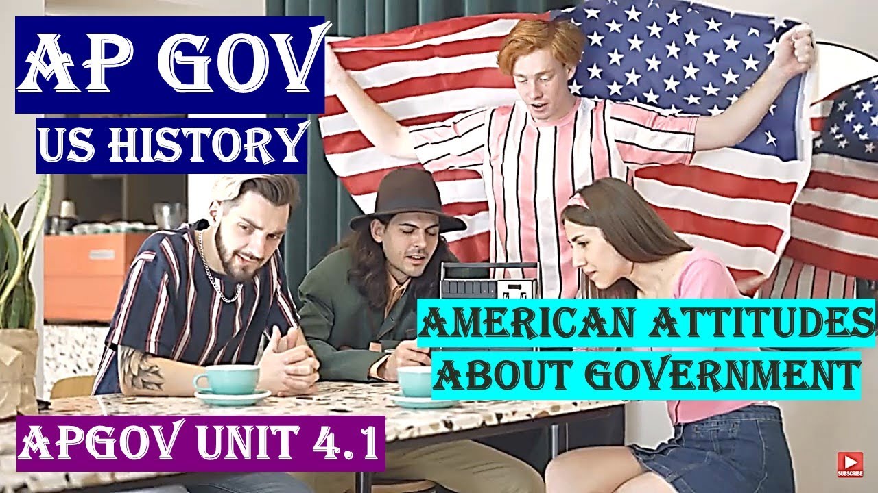 APGOV Unit 4.1 American Attitudes about Government and Politics in USA ...