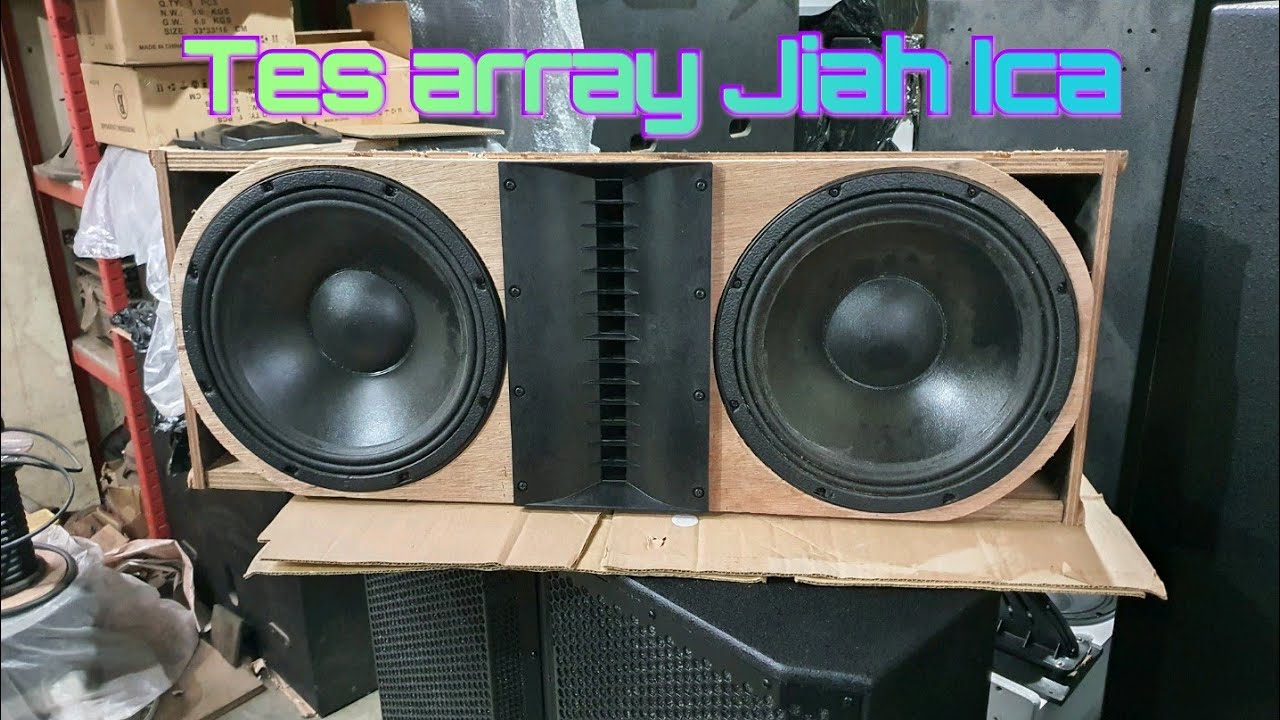 Tes array 2x12 Jiah Ica dan high Sudah dijahit - YouTube