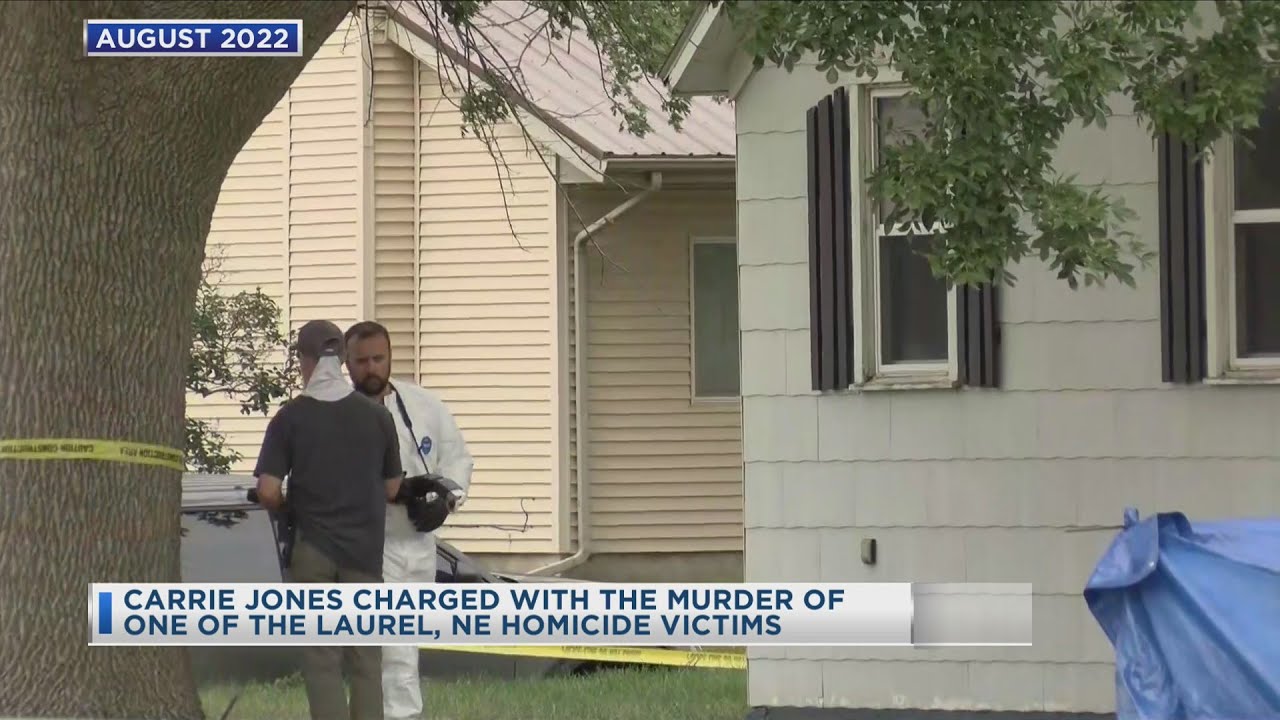 Carrie Jones Charged With Murder - YouTube