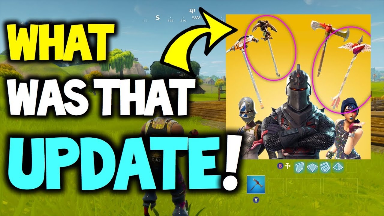 What Was In Todays Update On Fortnite Battle Royale?! DEV UPDATE ...