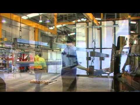 Structural Steel - Powder Coating Demonstration - YouTube