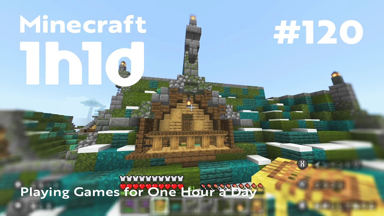 Minecraft | 1日1時間プレイ（実況なし） | 1h1d - Part 120 - YouTube